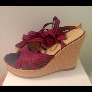 Colin Stuart | Shoes | Colin Stuart Wedges | Poshmark